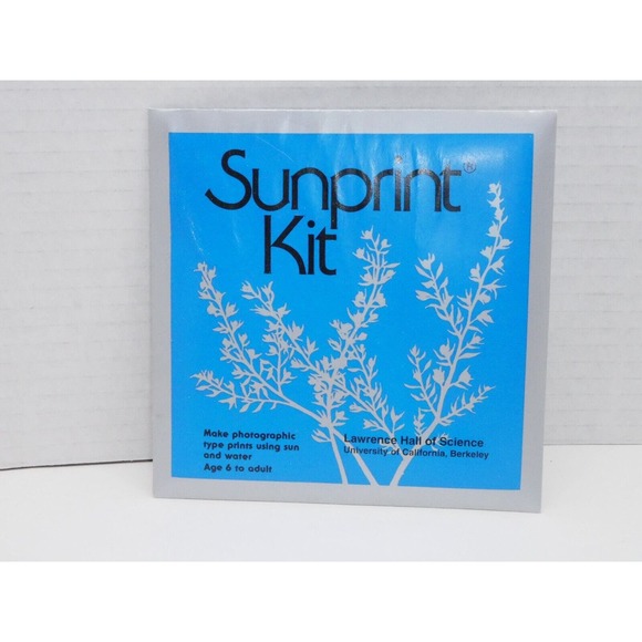 Sunprint | Art | Sunprint Kit Solar Print Paper Sun Powered Art 4x4inch | Poshmark